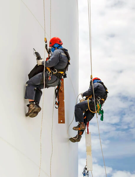 How long is a rope access course? | IRATS Rope Access Training, Trivandrum